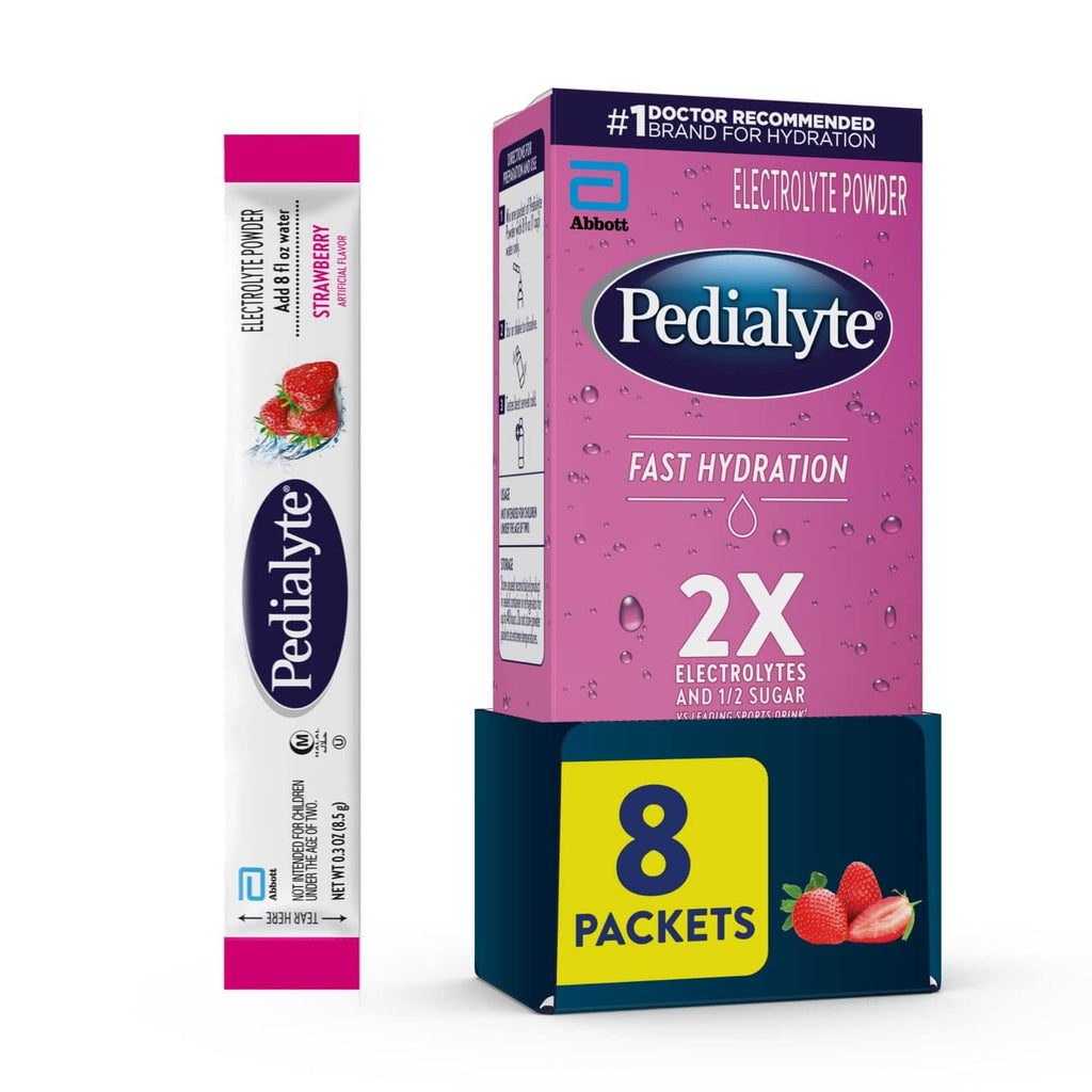 Pedialyte electrolyte powder for hydration