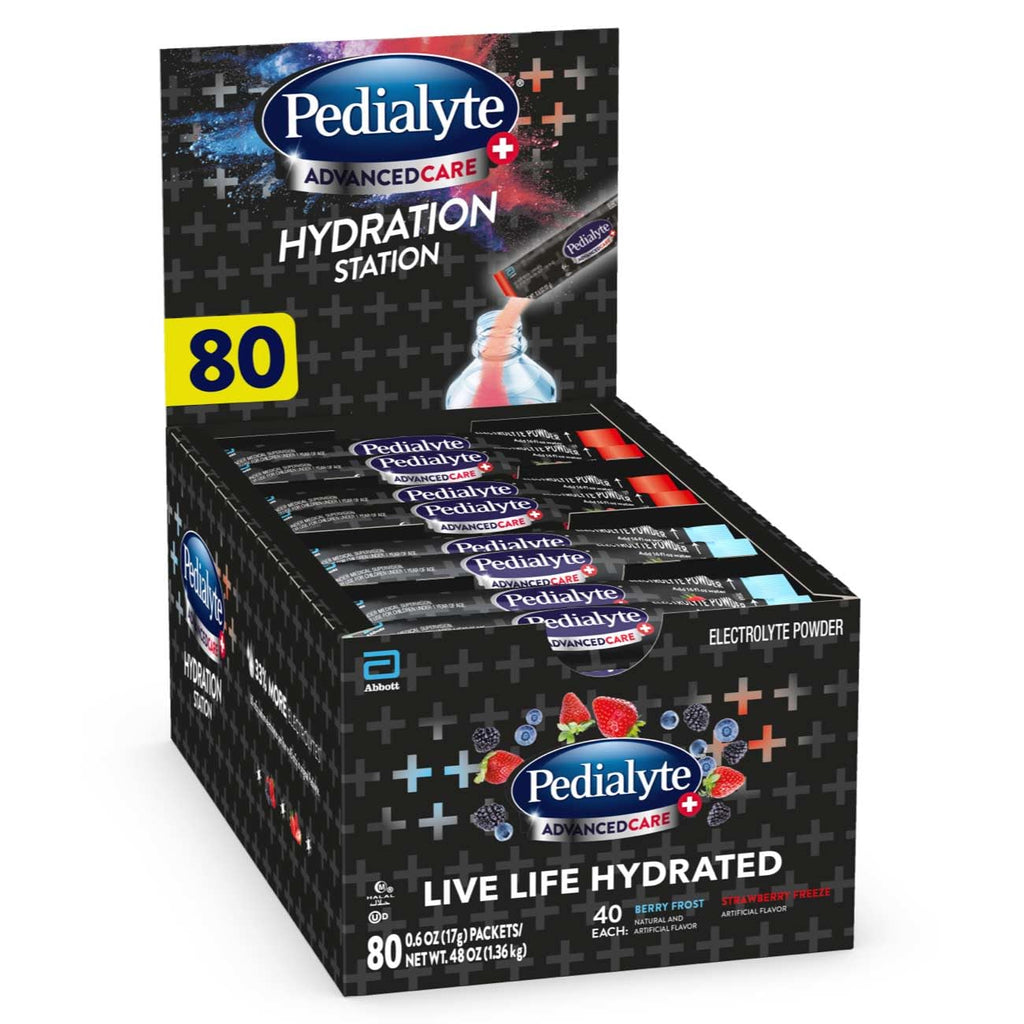 Pedialyte electrolyte powder for hydration