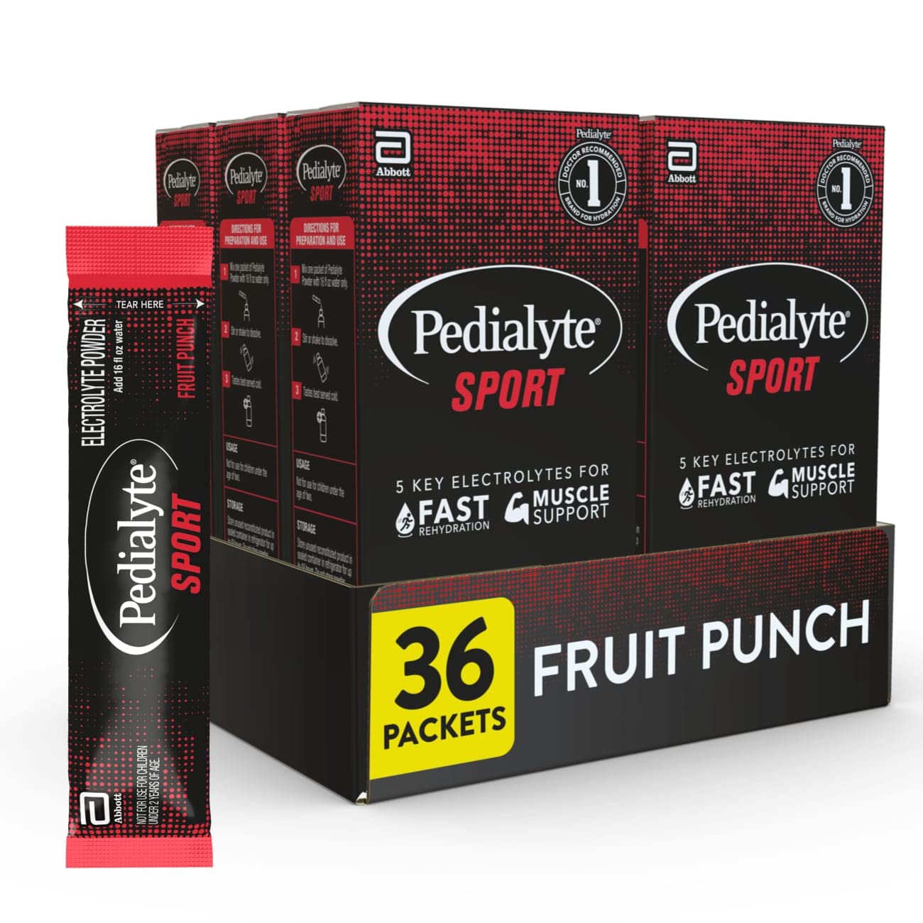 Pedialyte electrolyte powder for hydration