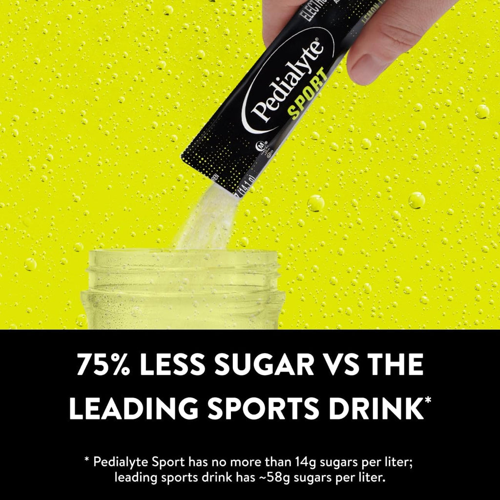 Pedialyte electrolyte powder for sports recovery