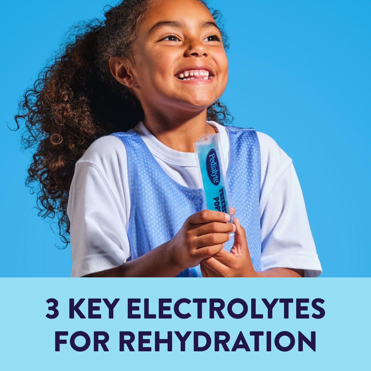 Pedialyte frozen electrolyte solution