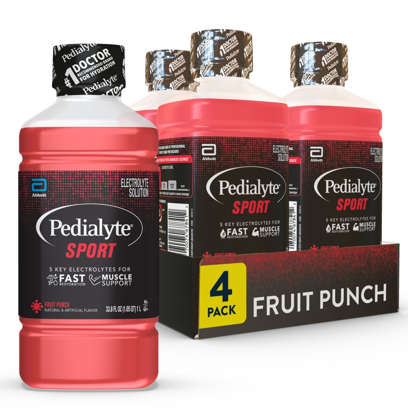 Pedialyte Sport electrolyte drink pack