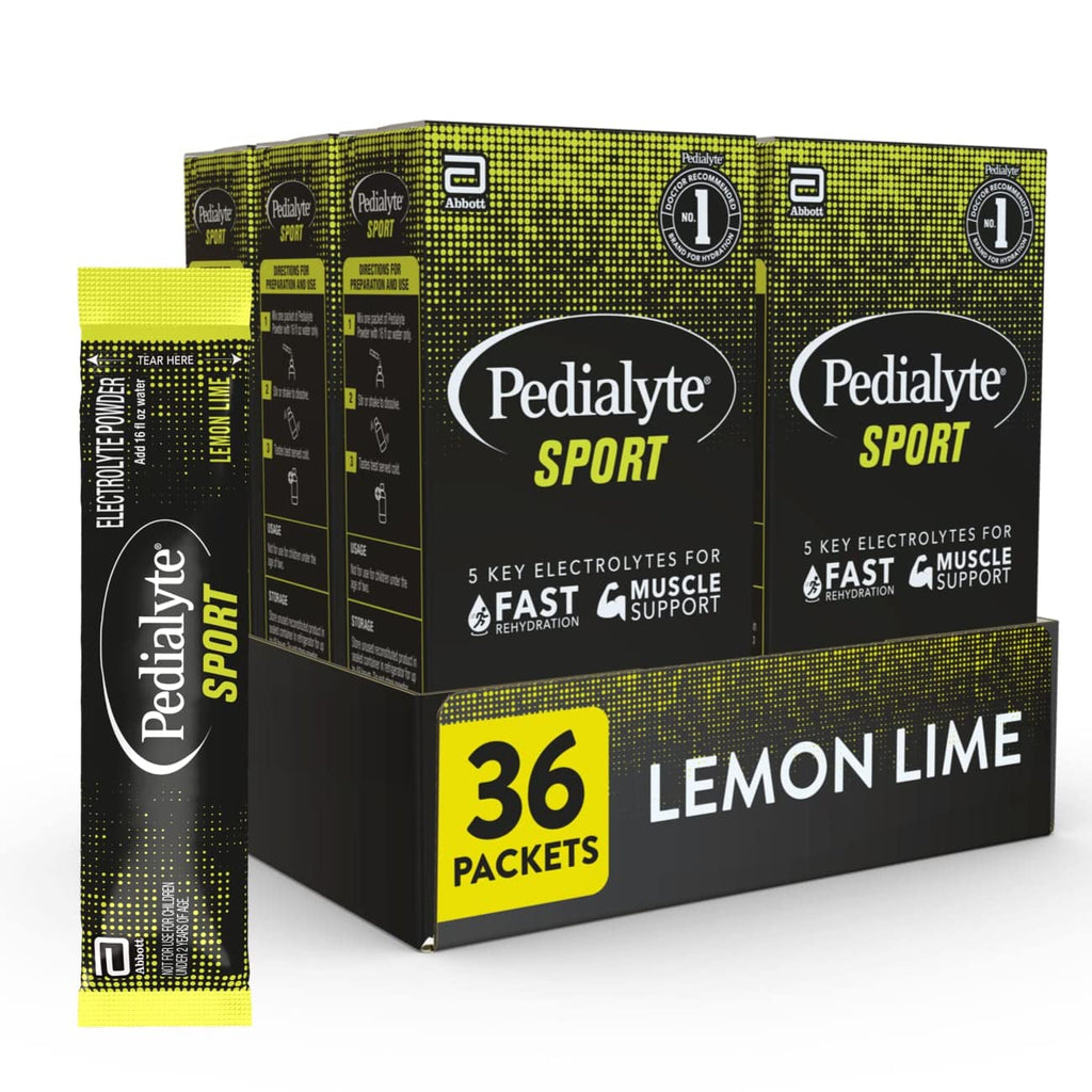 Pedialyte Sport electrolyte powder packets