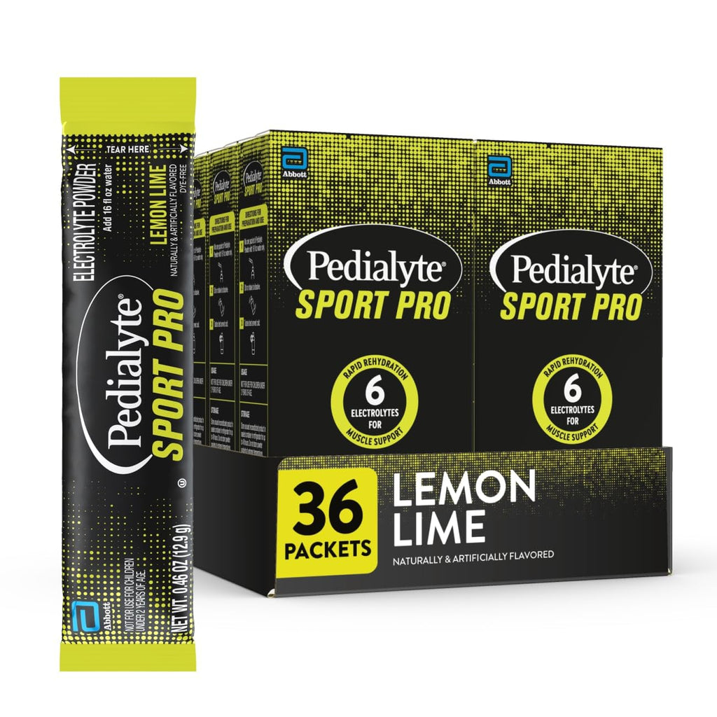 Pedialyte Sport electrolyte powder packets
