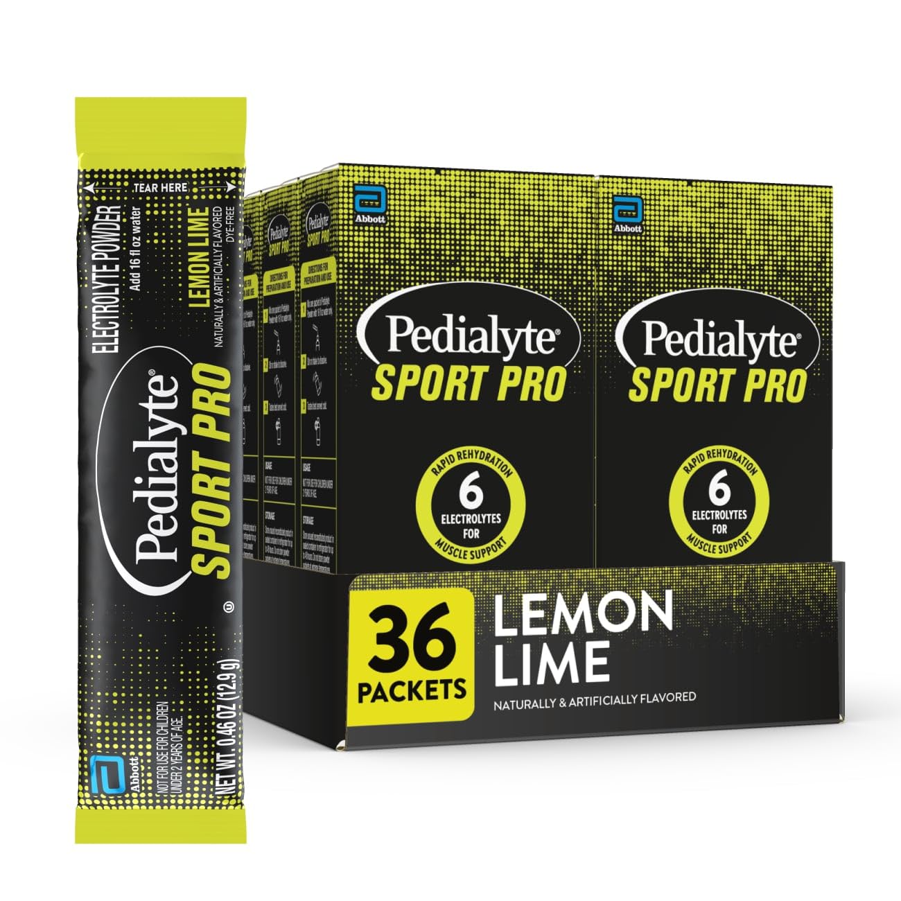 Pedialyte Sport electrolyte powder packets
