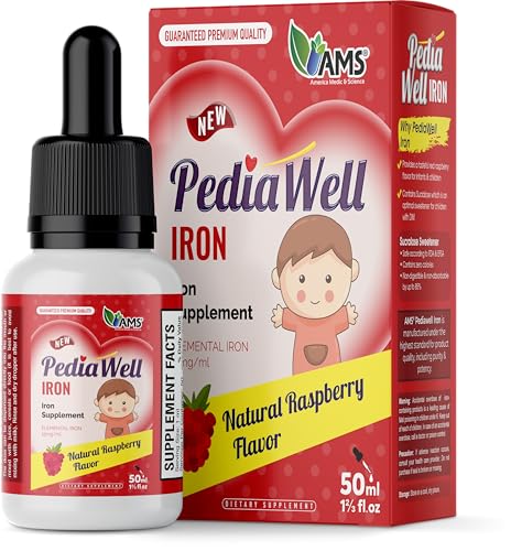 PediaWell iron drops for toddlers