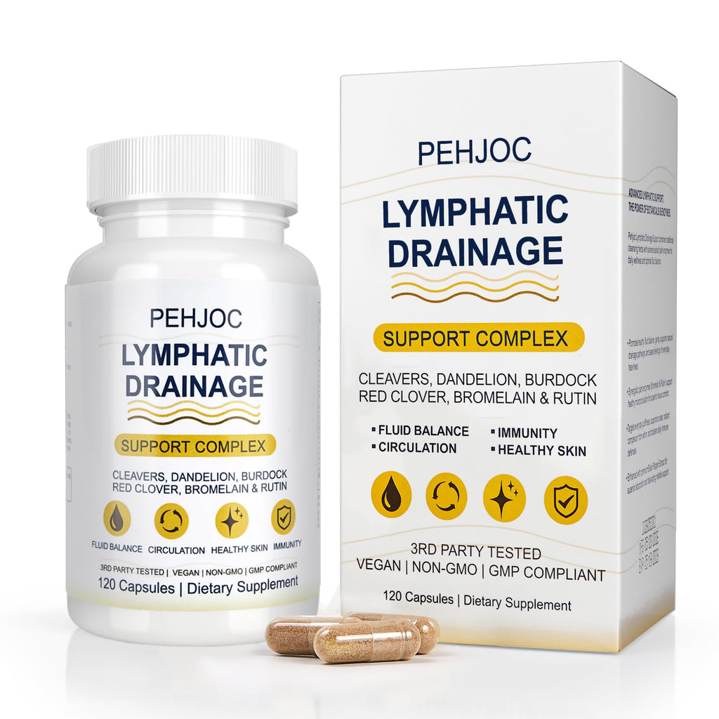 Pehjoc lymphatic drainage capsules