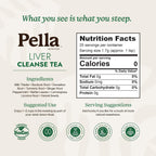 Pella Nutrition herbal tea for liver health