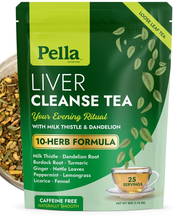 Pella Nutrition liver cleanse tea benefits