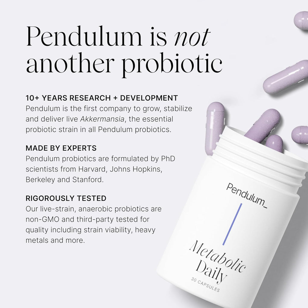 Pendulum daily probiotic for gut balance