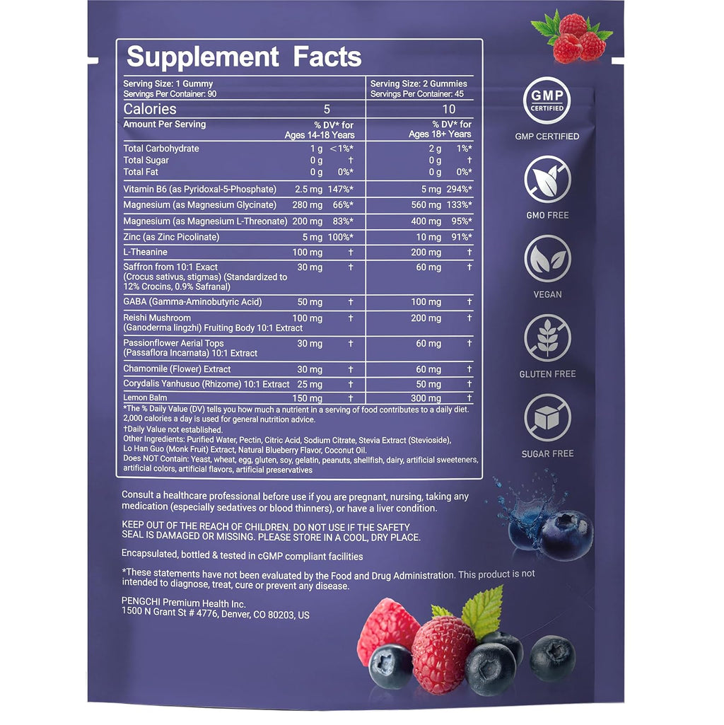 PENGCHI sleep aid with natural ingredients