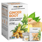 PENHOMENT ginger tea bags with turmeric