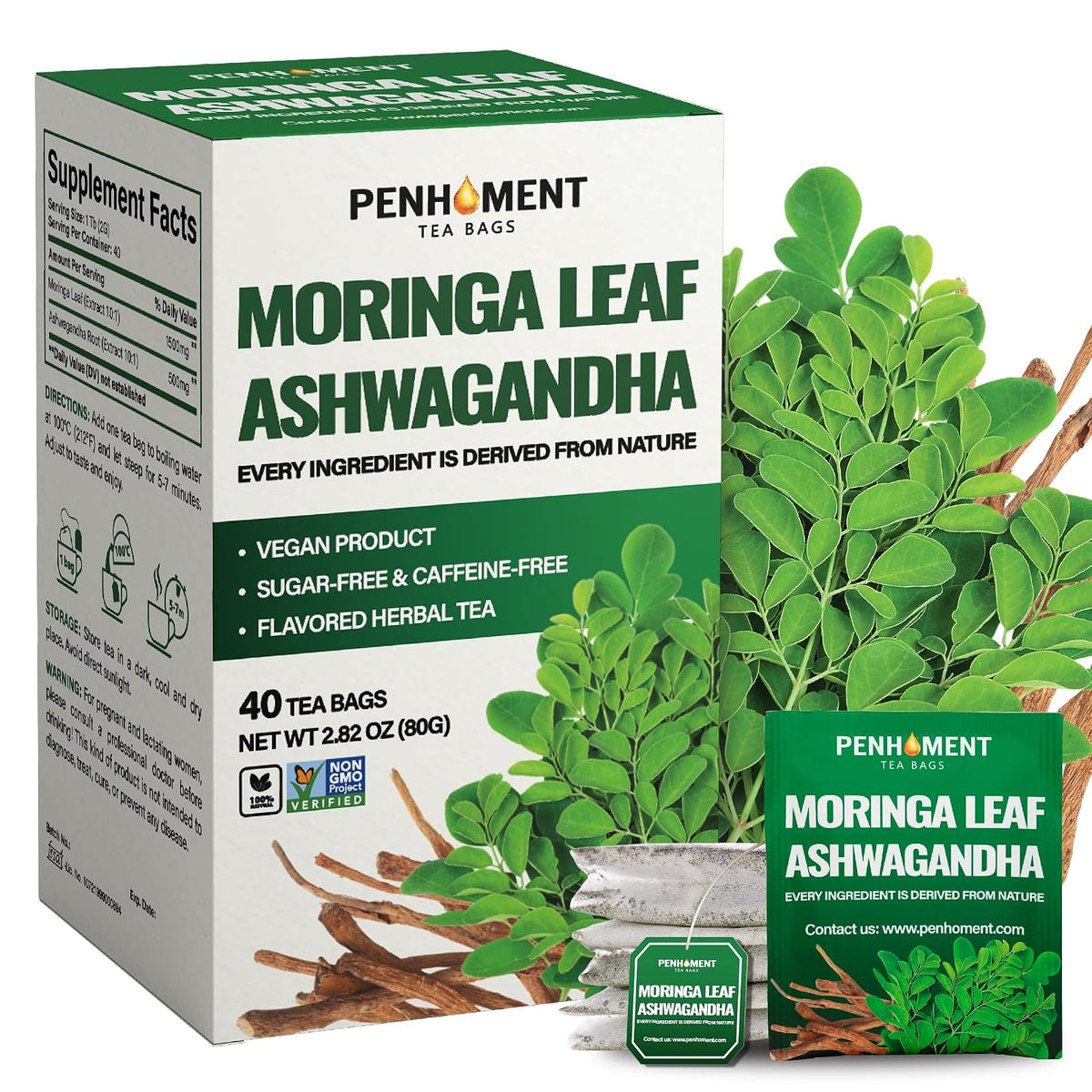 PENHOMENT Moringa Leaf Tea benefits