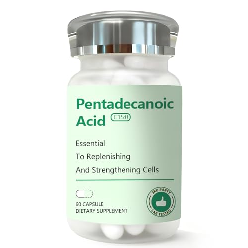 Pentadecanoic Acid fish oil capsules