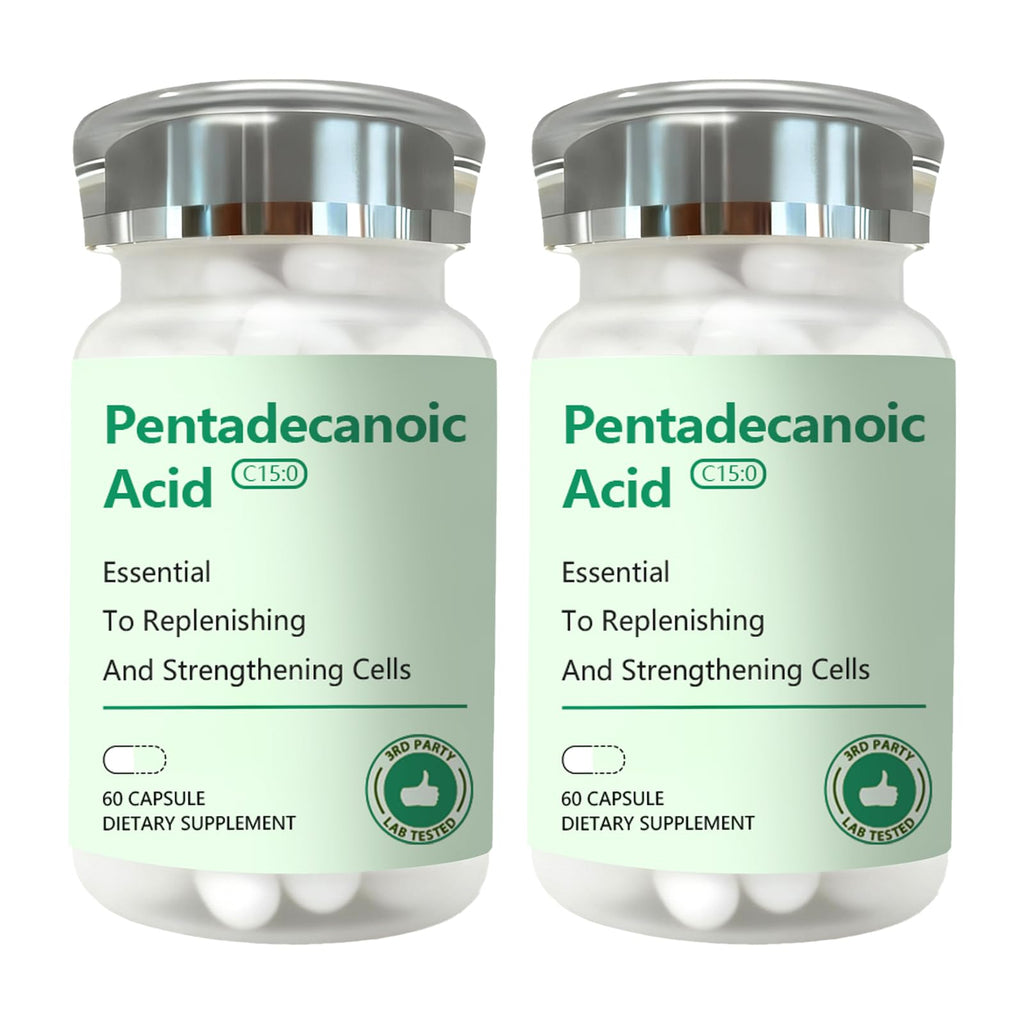 Pentadecanoic acid supplement for heart health