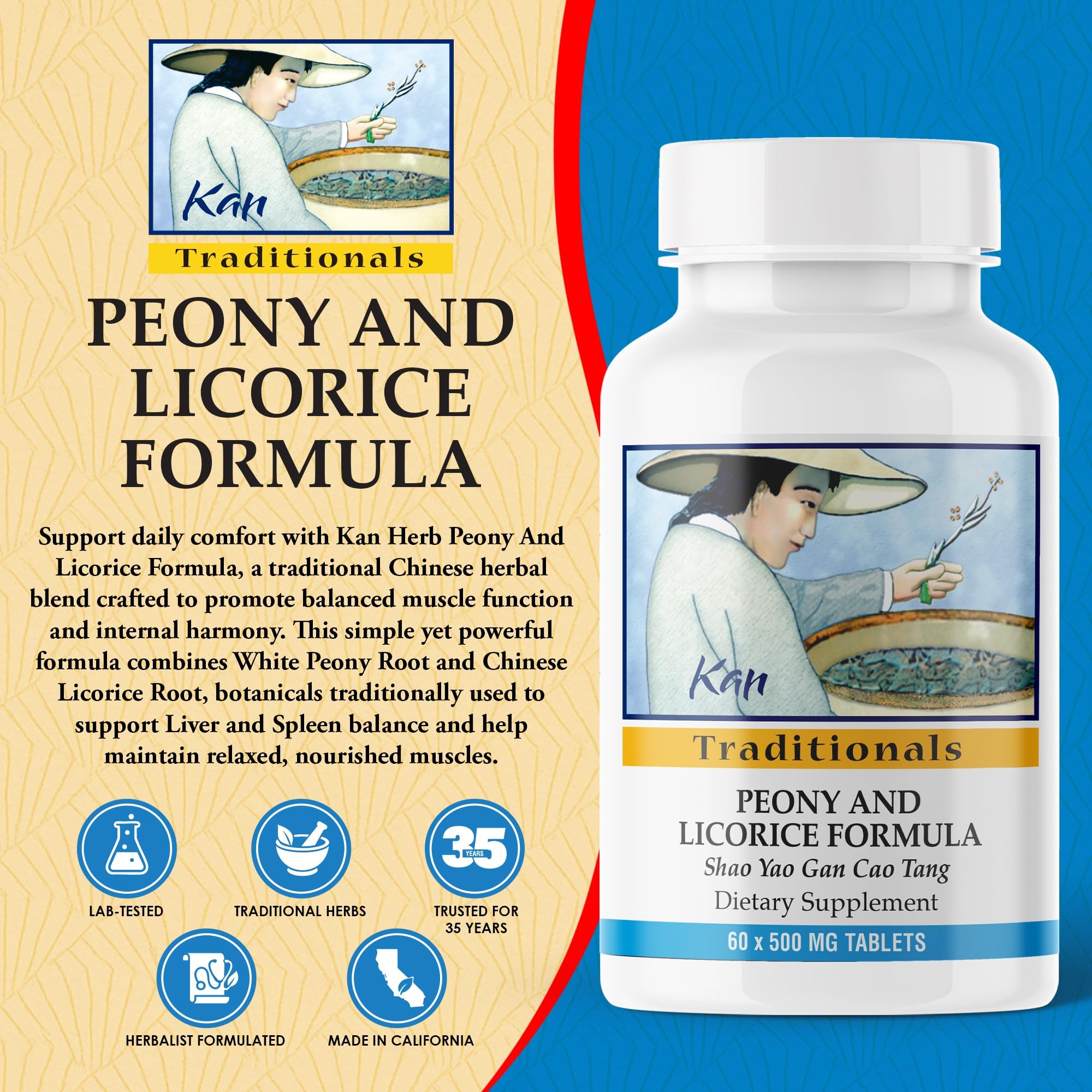 Peony and Licorice for liver balance