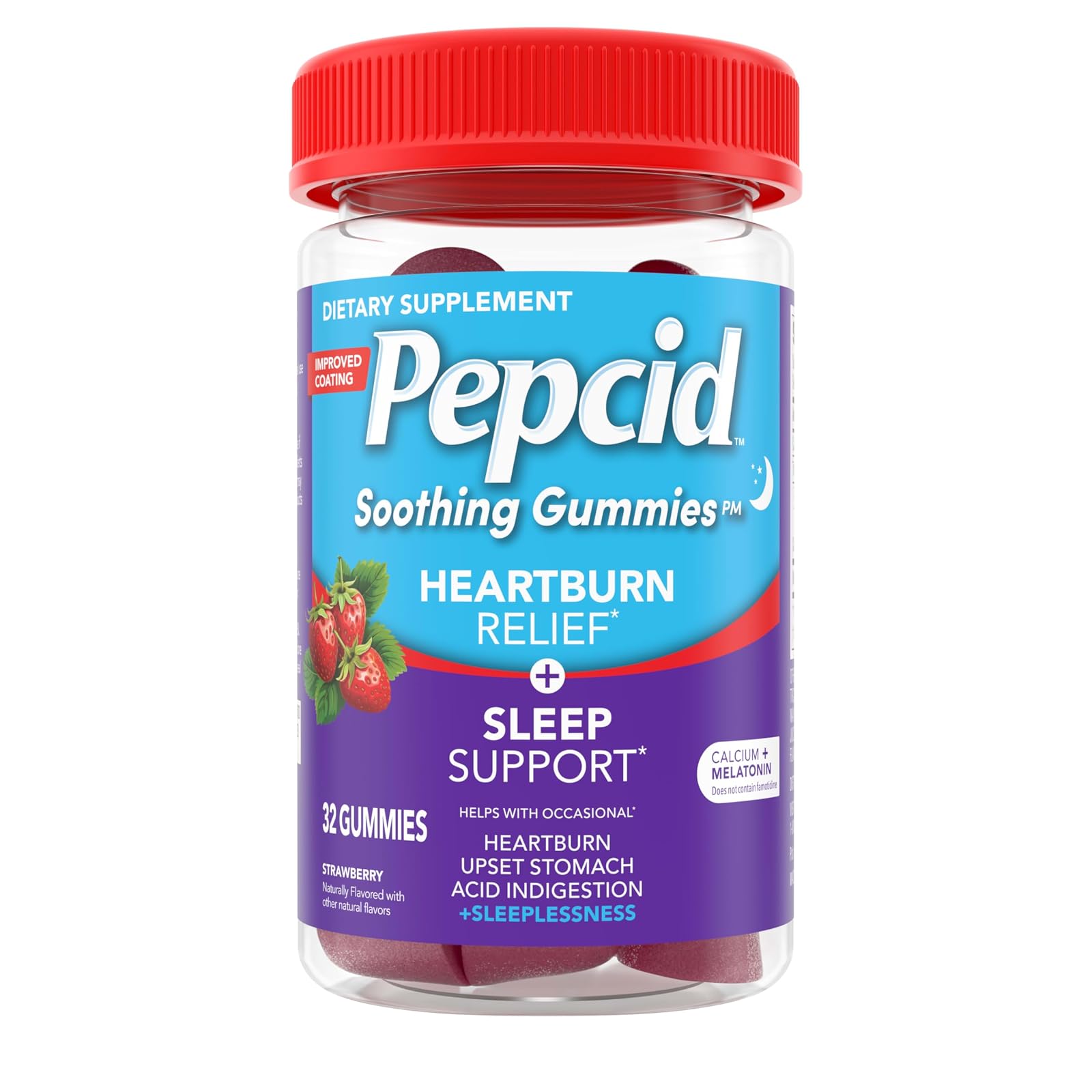 Pepcid gummies for heartburn relief