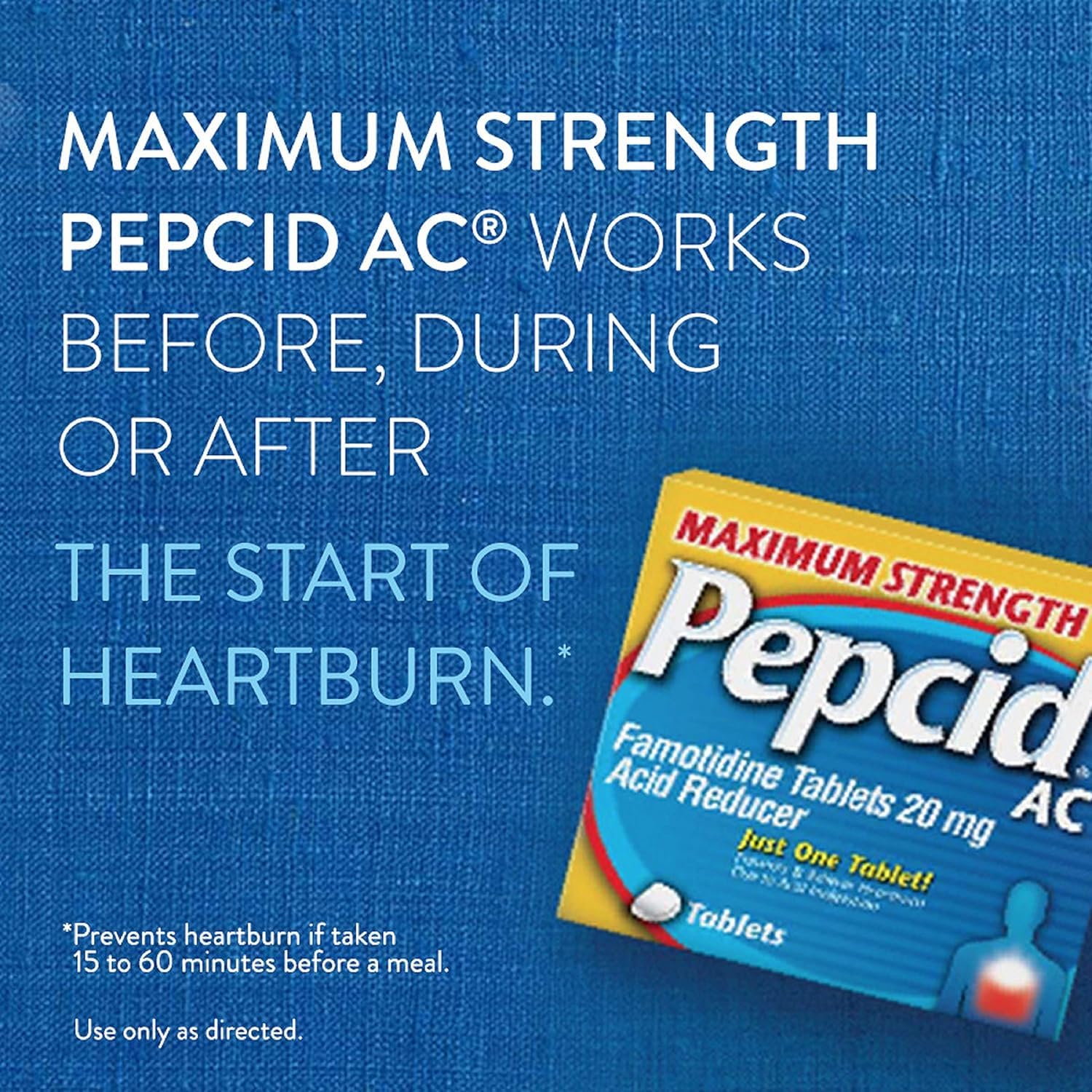 Pepcid Max Strength antacids for indigestion