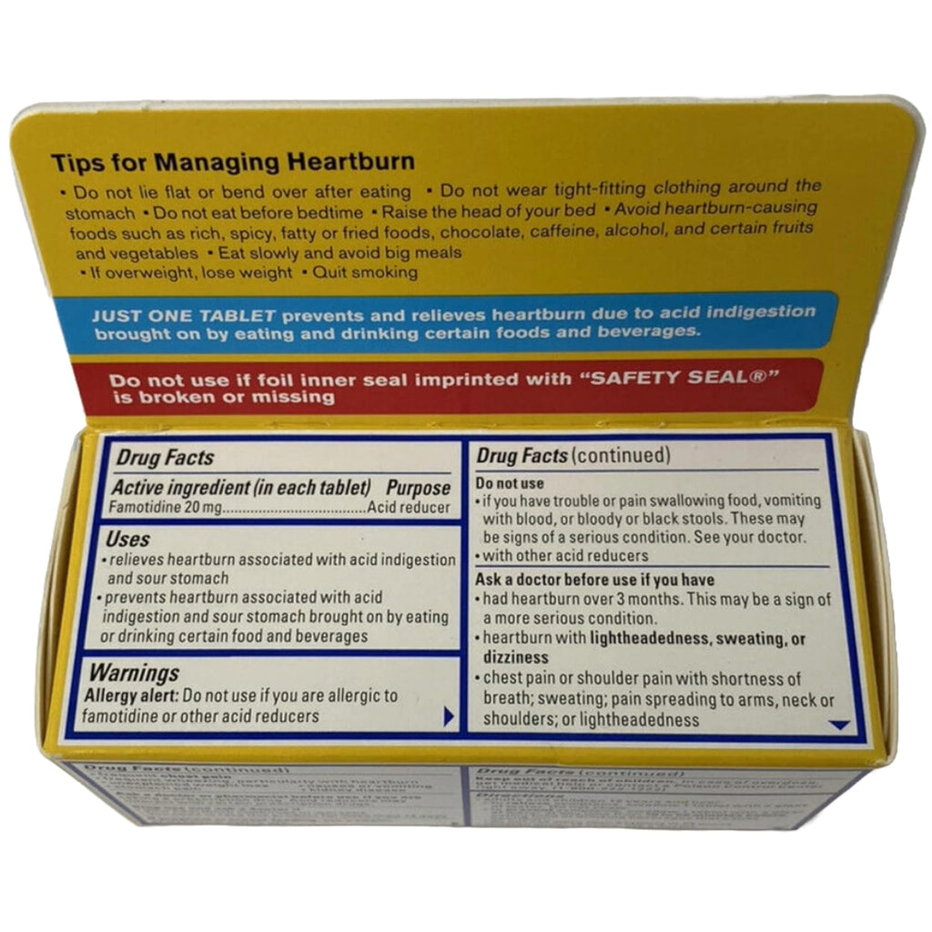 Pepcid Max Strength antacids for occasional heartburn