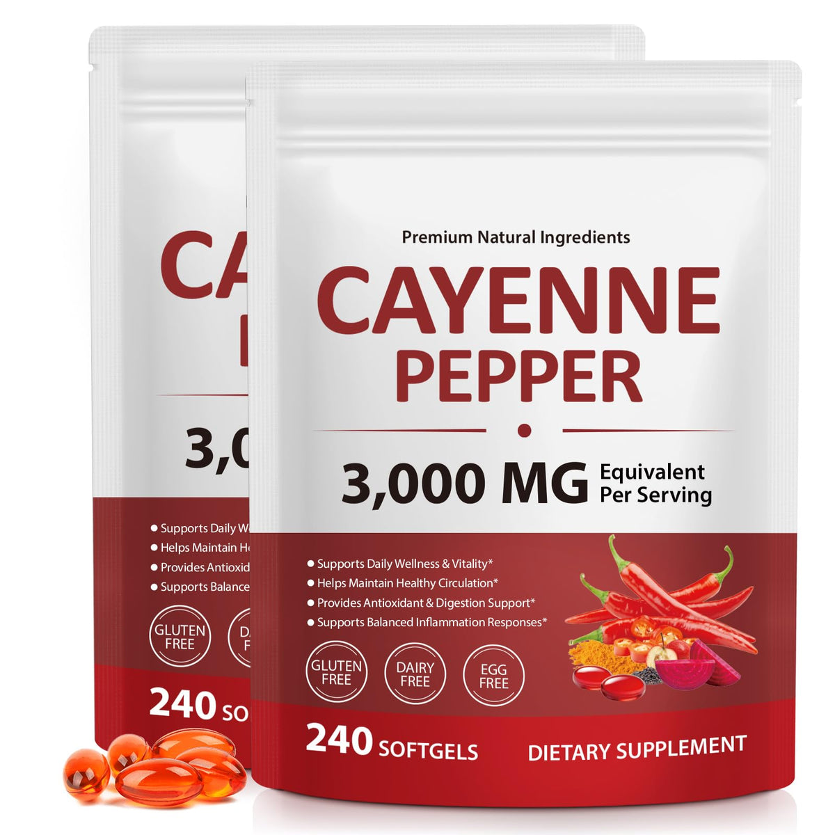 Pepper capsules for joint health