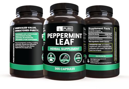 peppermint capsules for relaxation
