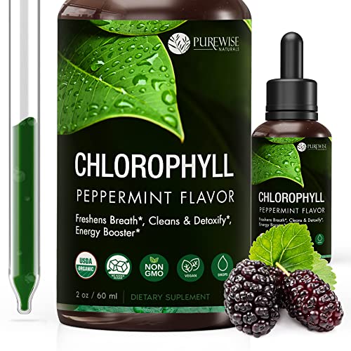 peppermint flavored chlorophyll supplement