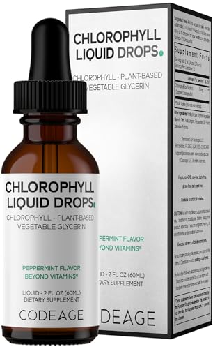 peppermint flavored chlorophyll supplement