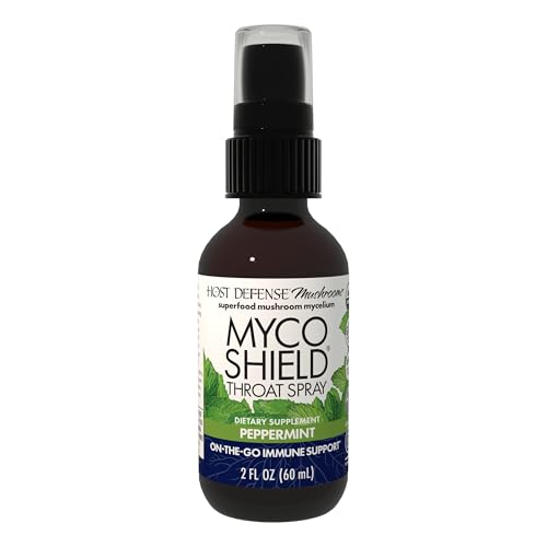 Peppermint flavored immune support spray