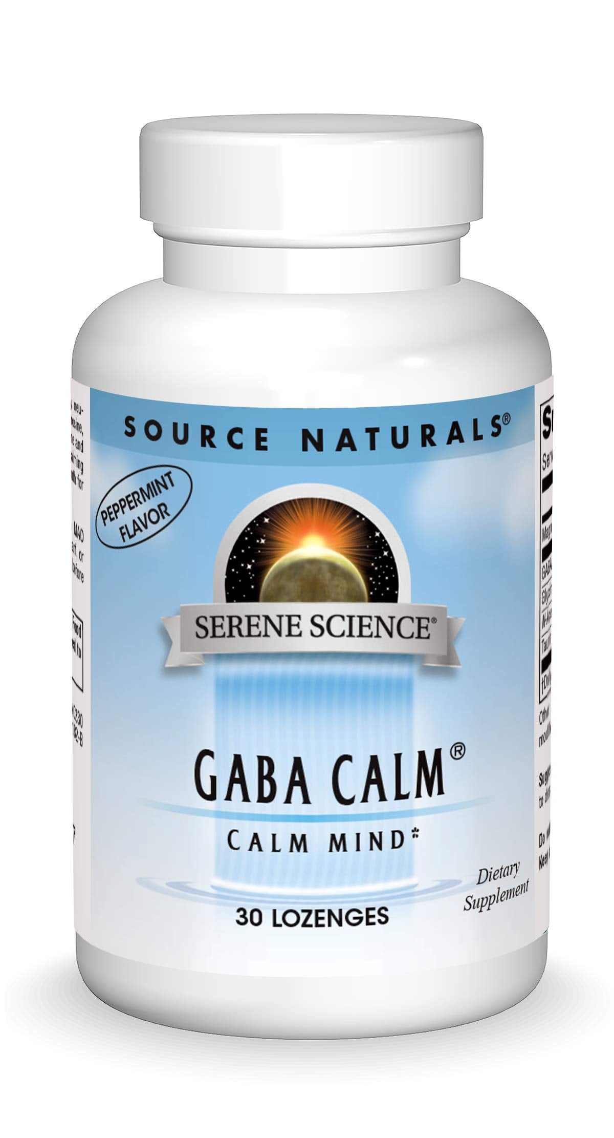 Peppermint flavored vitamin supplements