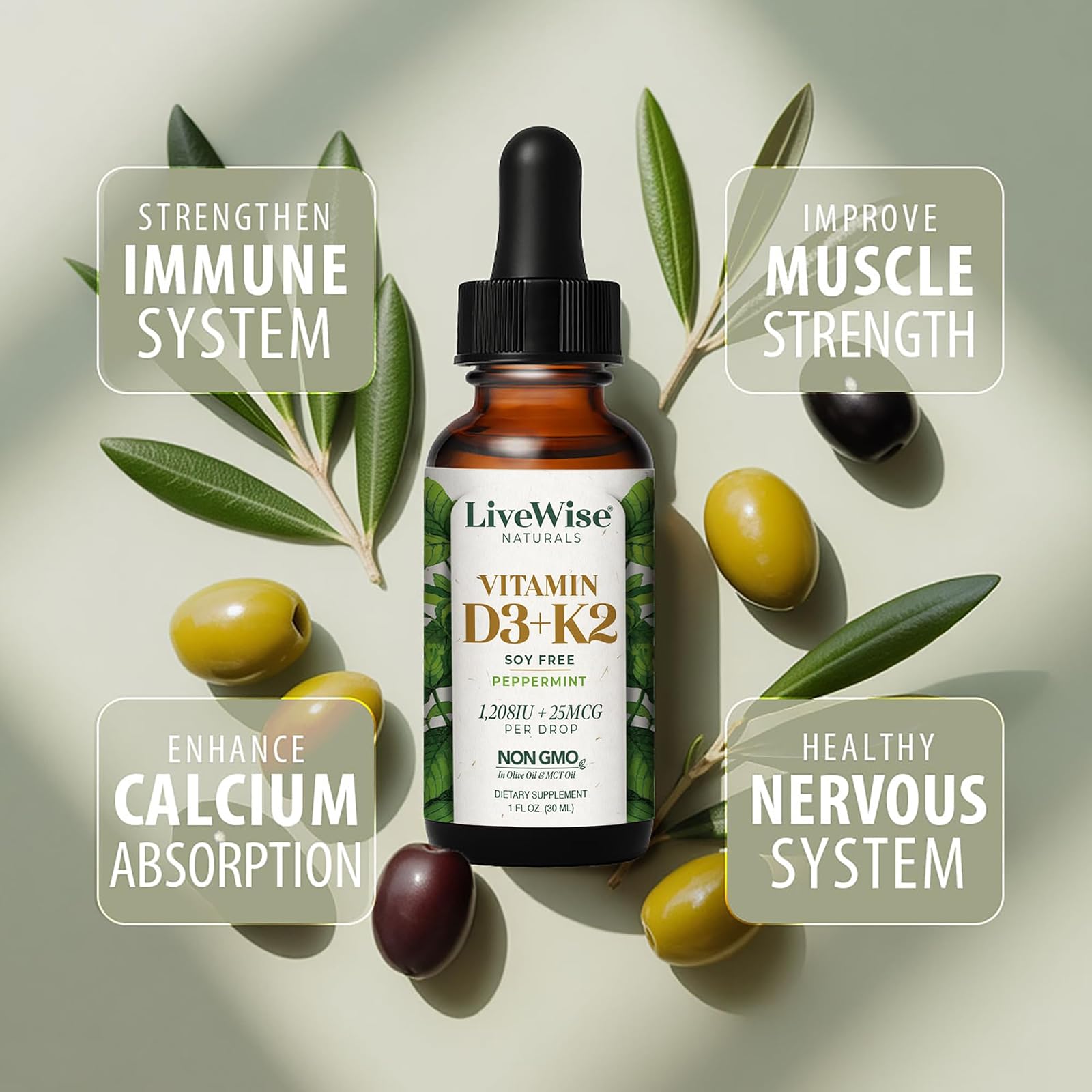 peppermint flavoured vitamin d3