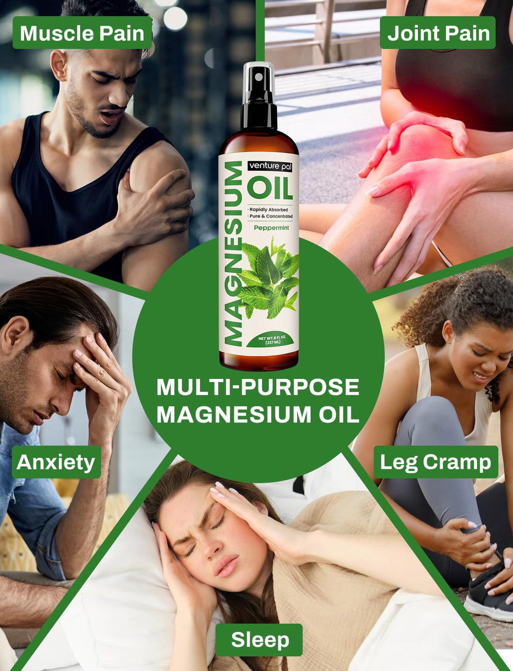 peppermint infused magnesium relief