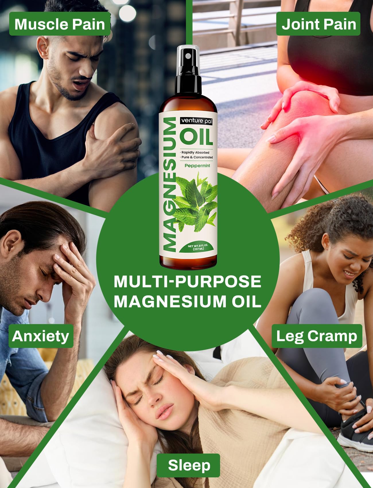 peppermint infused magnesium relief