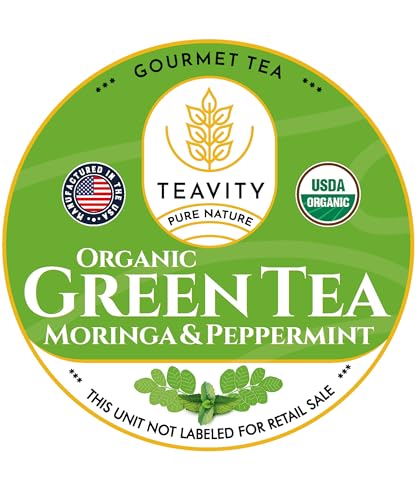 peppermint infused tea pods