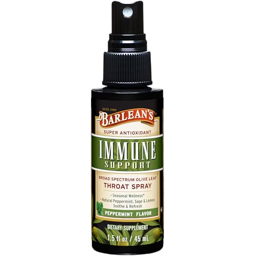 peppermint lemon throat relief spray