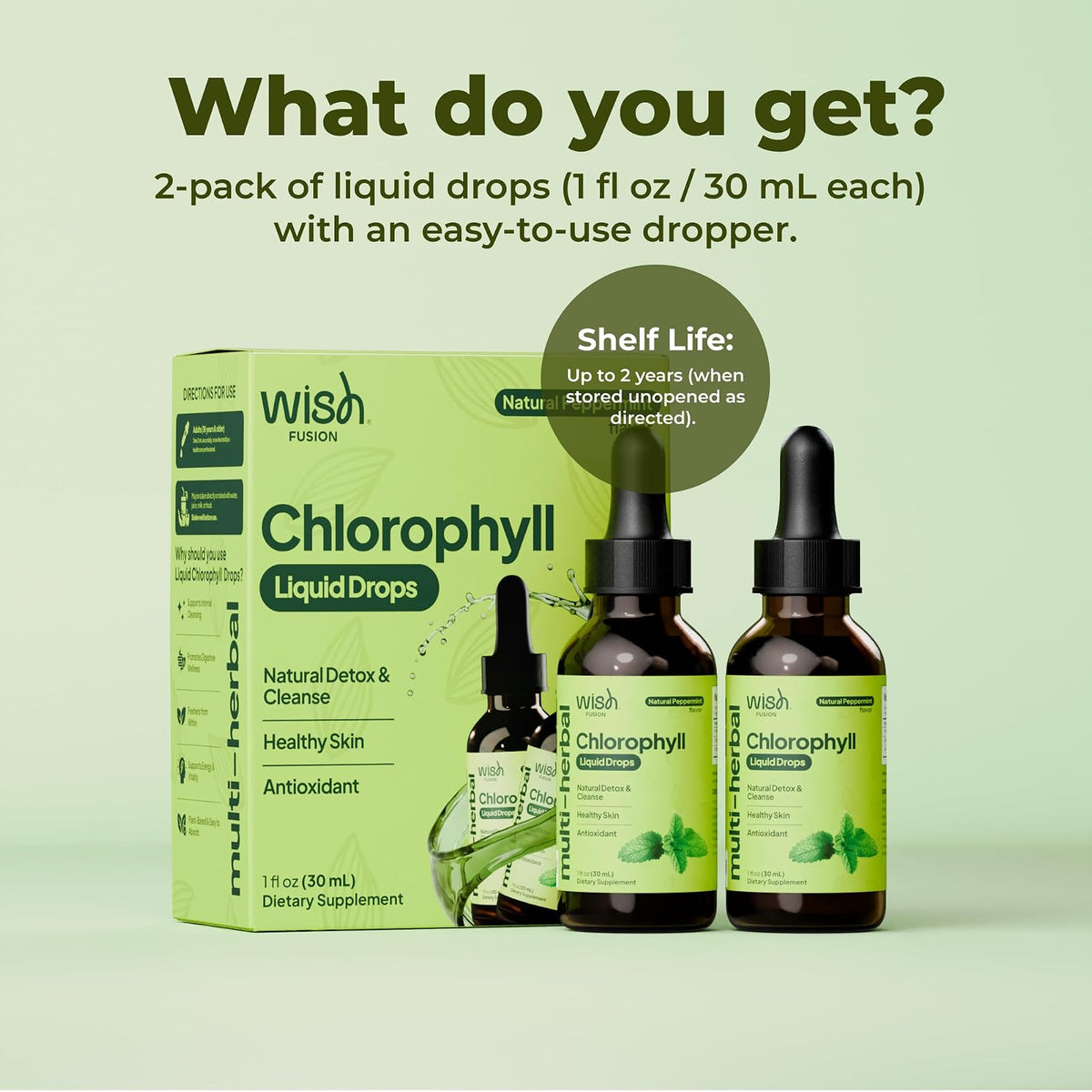 peppermint liquid chlorophyll for energy
