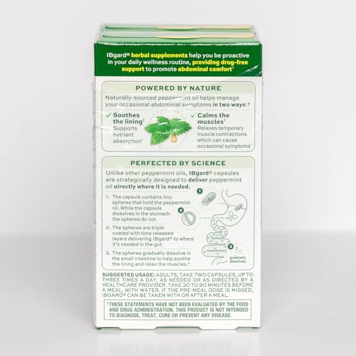 peppermint oil digestive enzyme benefits