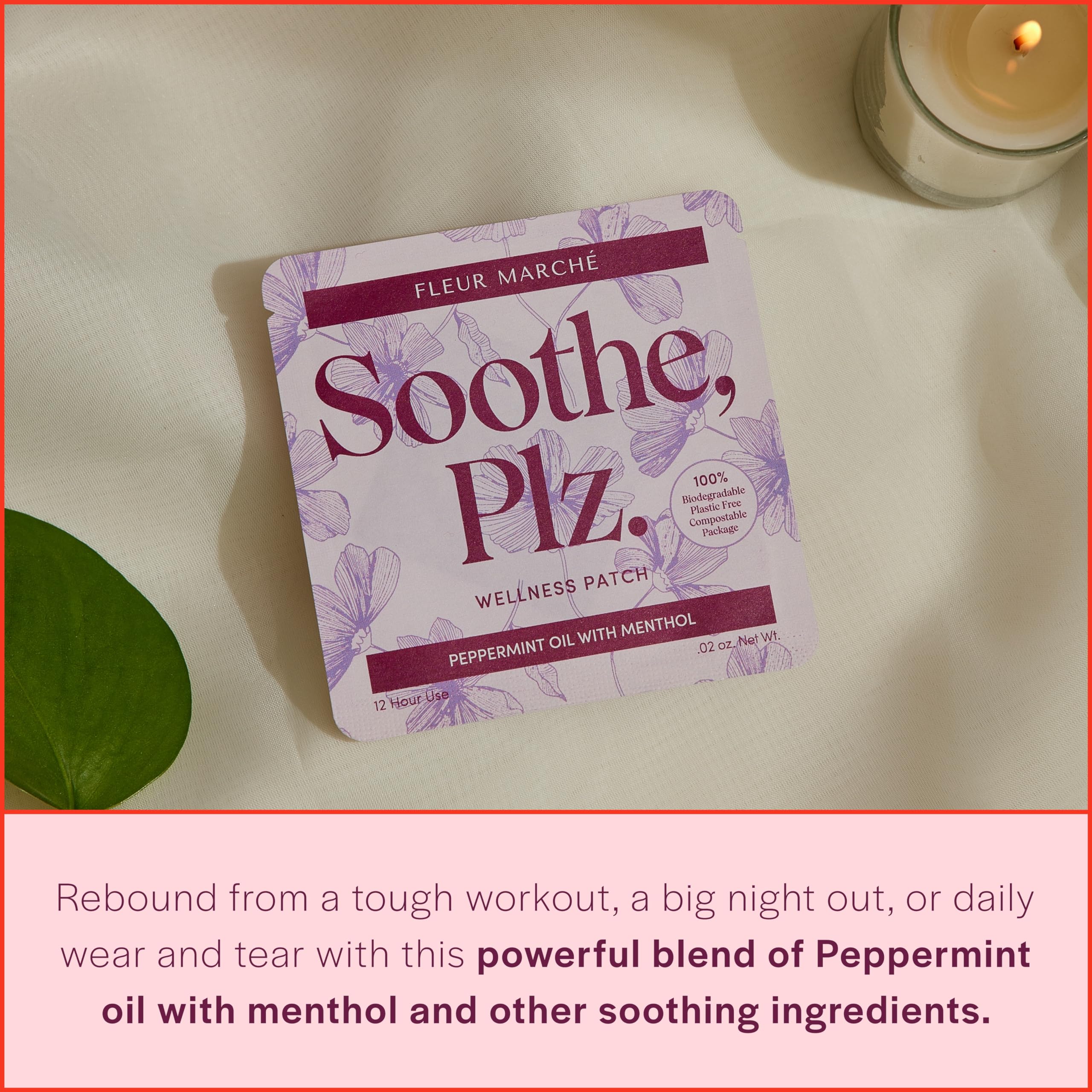 peppermint oil infused pain relief