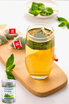 peppermint tea for a refreshing boost