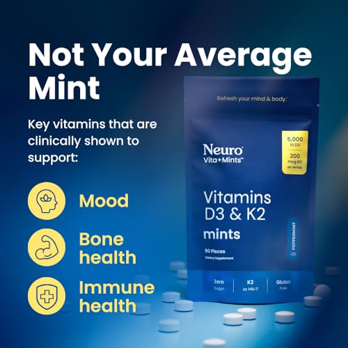 Peppermint vitamin D3 5000 IU