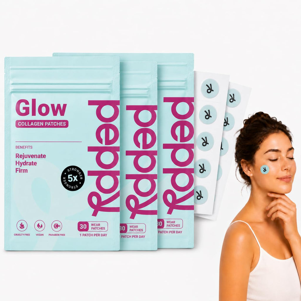 Peppy Glow Patches for radiant skin