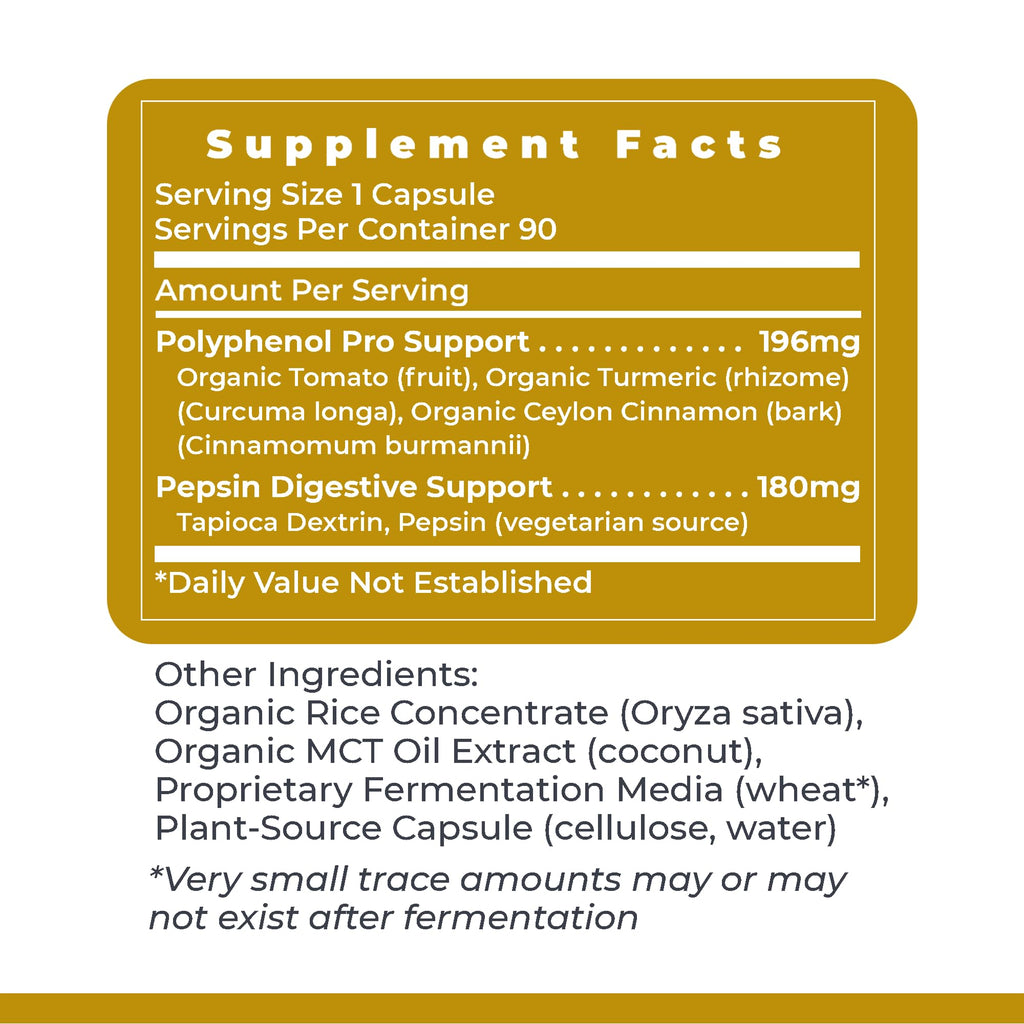 pepsin and HCL for better digestion
