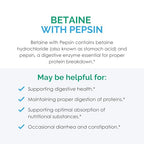 Pepsin capsules for enhanced protein digestion
