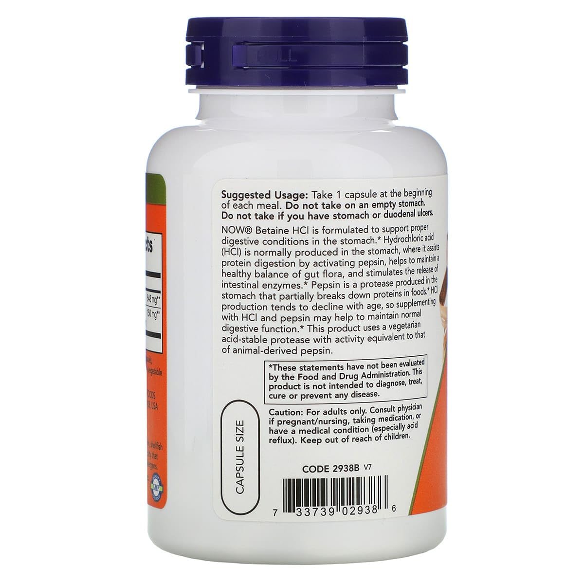 Pepsin support for digestion