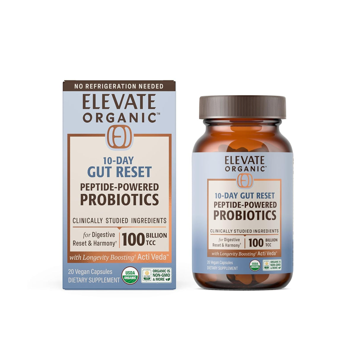 Peptide Powered probiotic gut reset