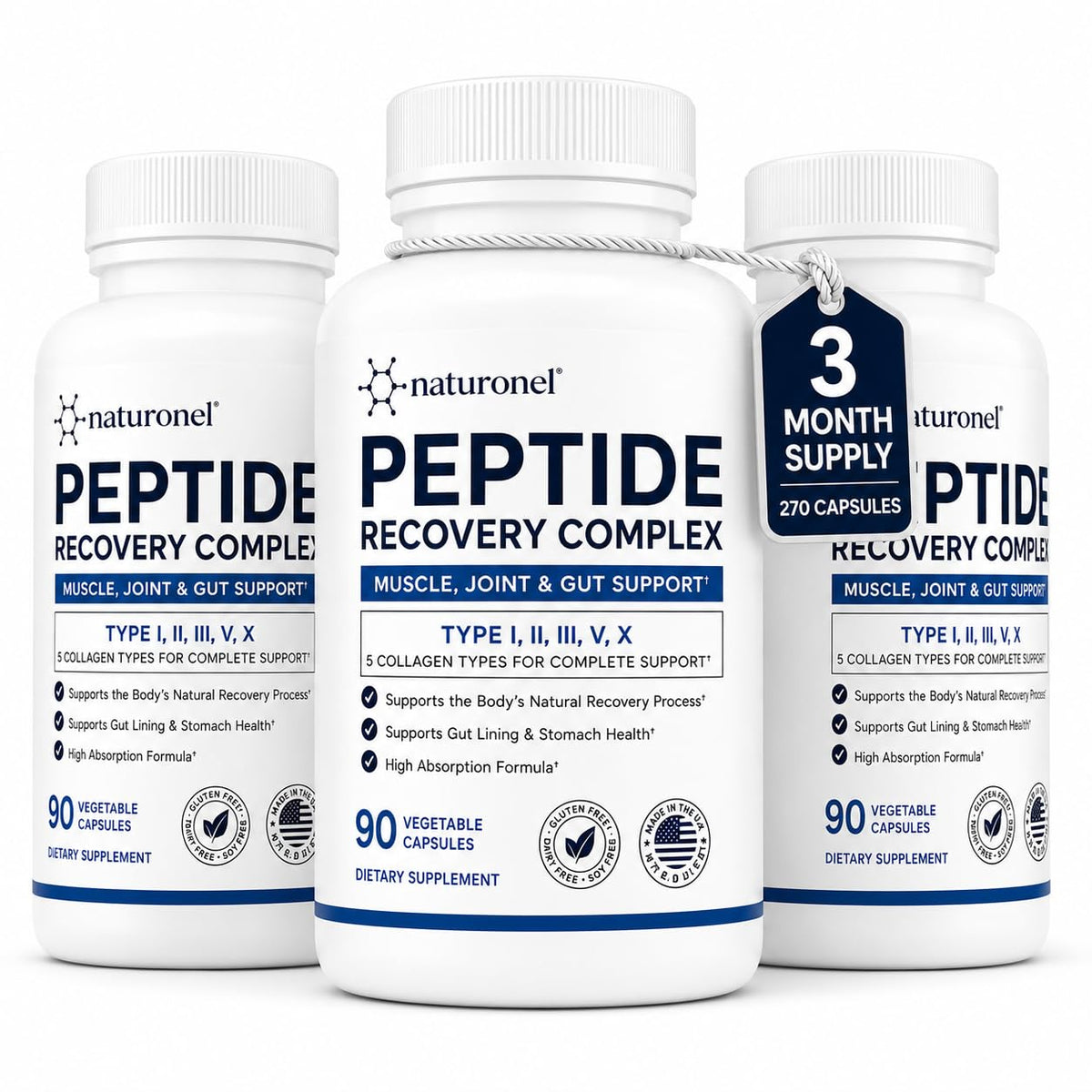 Peptide Recovery Complex collagen benefits
