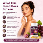 Peptide supplement for youthful appearance