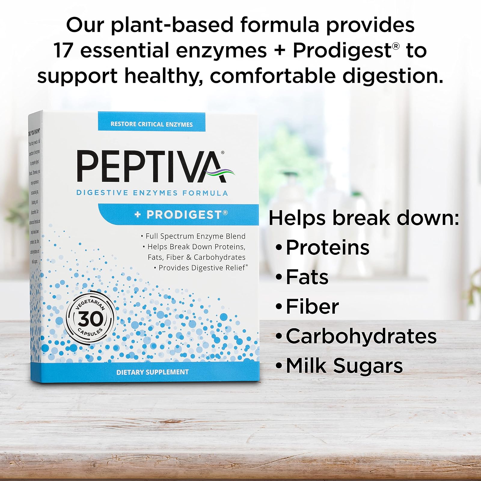 Peptiva digestive enzymes for better digestion