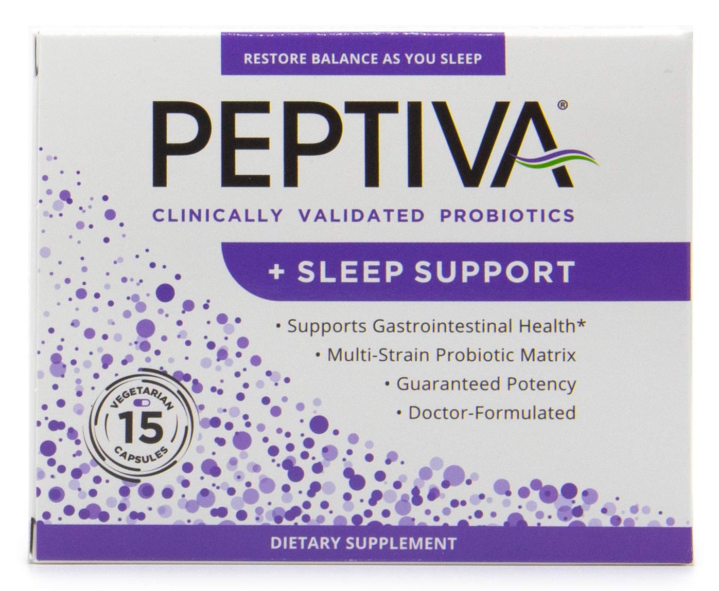 Peptiva probiotics for better sleep