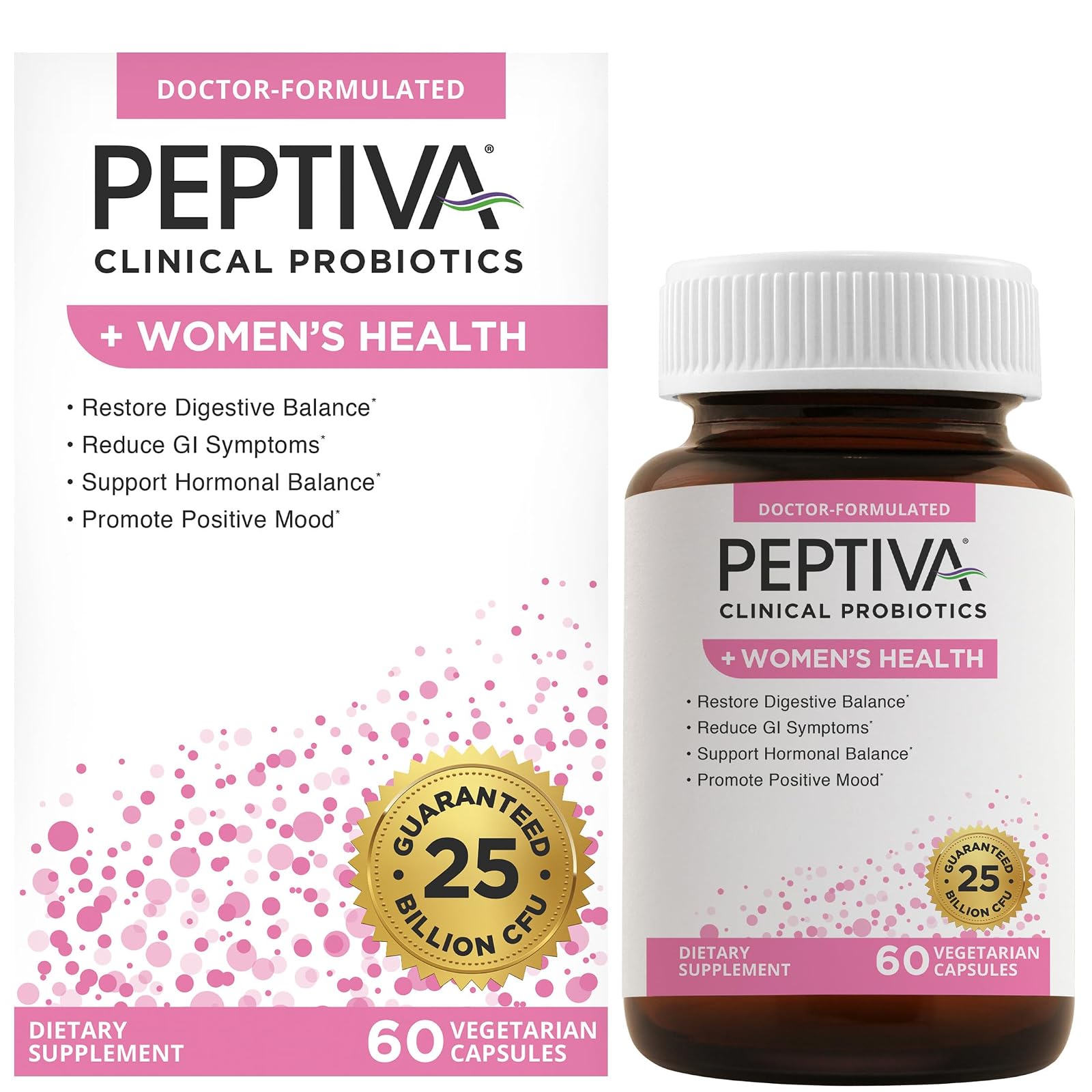 Peptiva probiotics for women's health