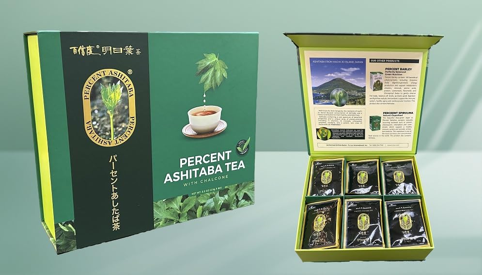 Percent Ashitaba Tea herbal benefits